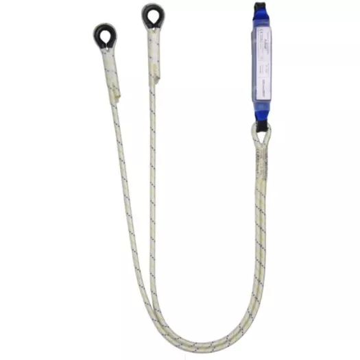 Longe double avec absorbeur EN 354. web-levage