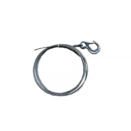 Kit câble inox 4 MM 10 M avec crochet - Web-levage